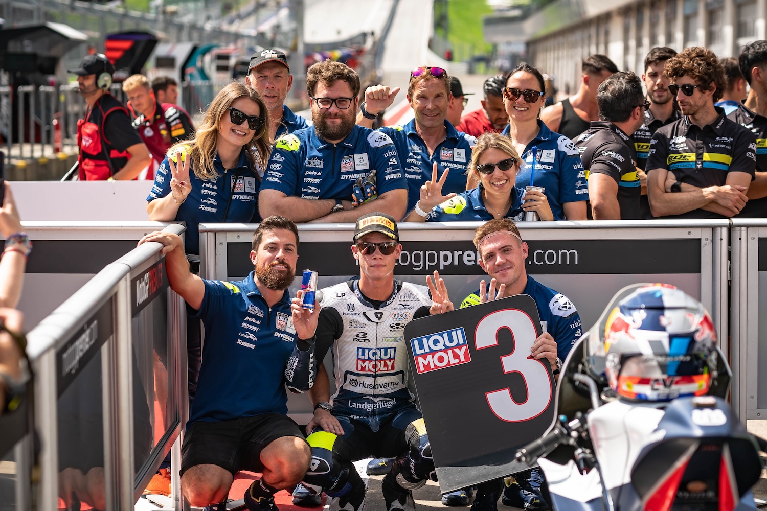Collin Veijer takes P3 on the front row in Spielberg - Collin Veijer